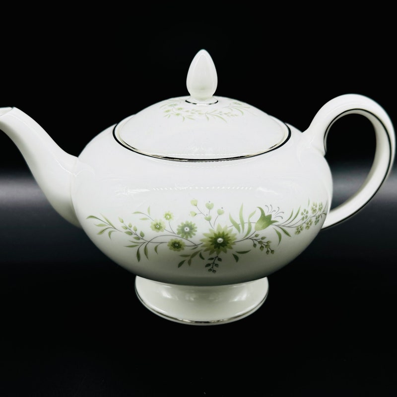 Bone China Teapot - Etsy