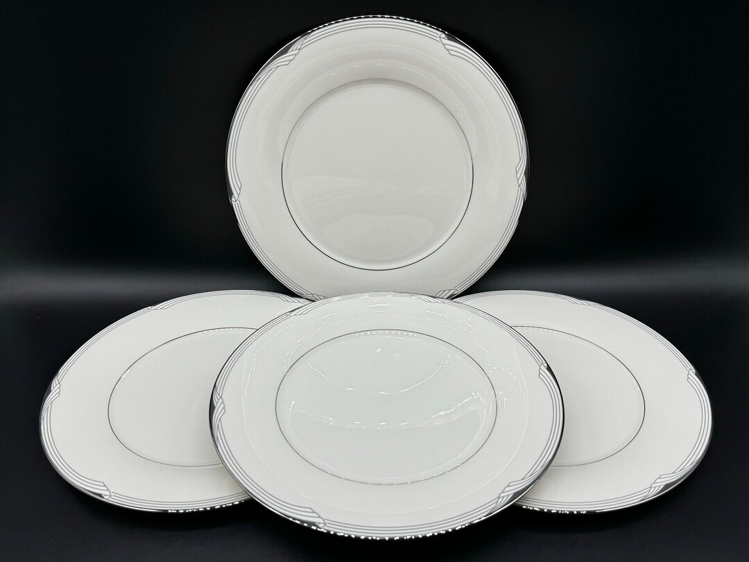 Noritake Sterling Cove Dinner Plates(set of 4) Fine China Japan - Etsy