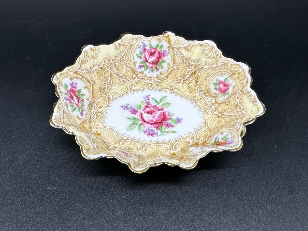 Royal Albert Devonshire Lace Candy Sweet Dish Bone China England - Etsy