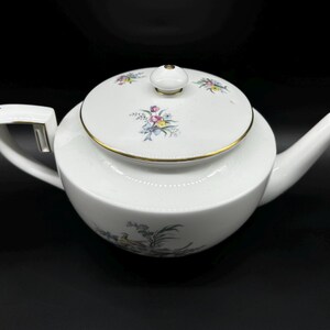 Royal Chelsea Watteau Teapot Bone China England - Etsy