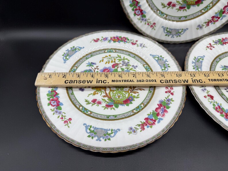 Paragon Tree of Kashmir Dinner Plates (set of 3) Bone China England - Etsy