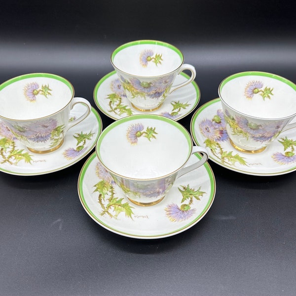 Thistle Tea Cup - Etsy