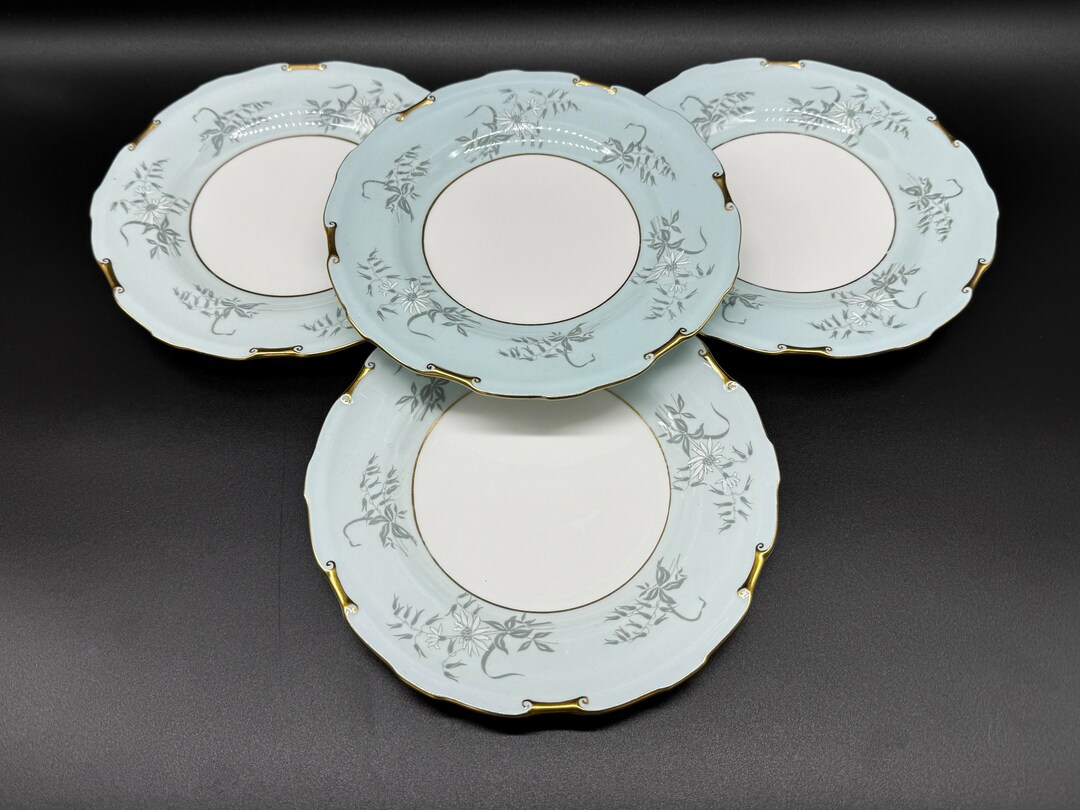 Royal Crown Derby Alpine Salad Plates(set of 4) Bone China England - Etsy