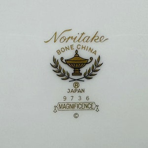 Noritake 9736 Magnificence 5 Piece Place Setting X 4 Japan Bone China ...