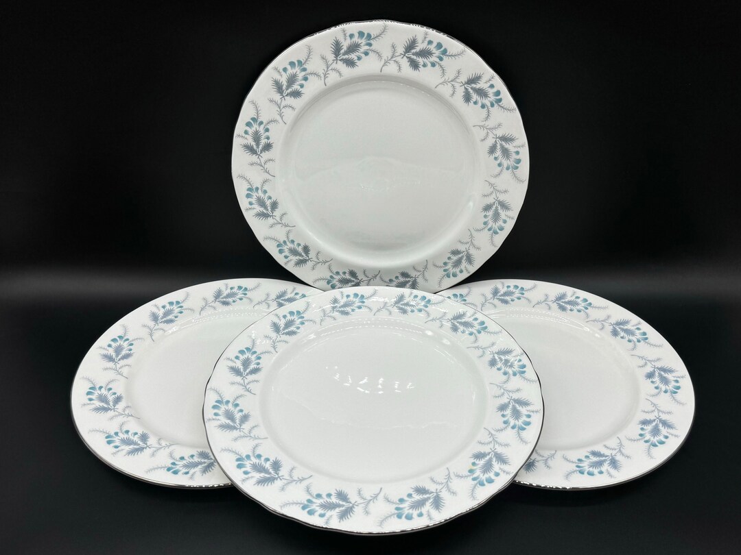 Aynsley Las Palmas Dinner Plates(set of 4) Bone China England Two ...