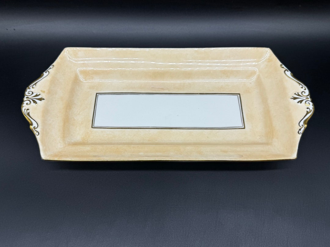 Paragon Art Deco Style 1211 Sandwich Tray Plate Bone China England - Etsy