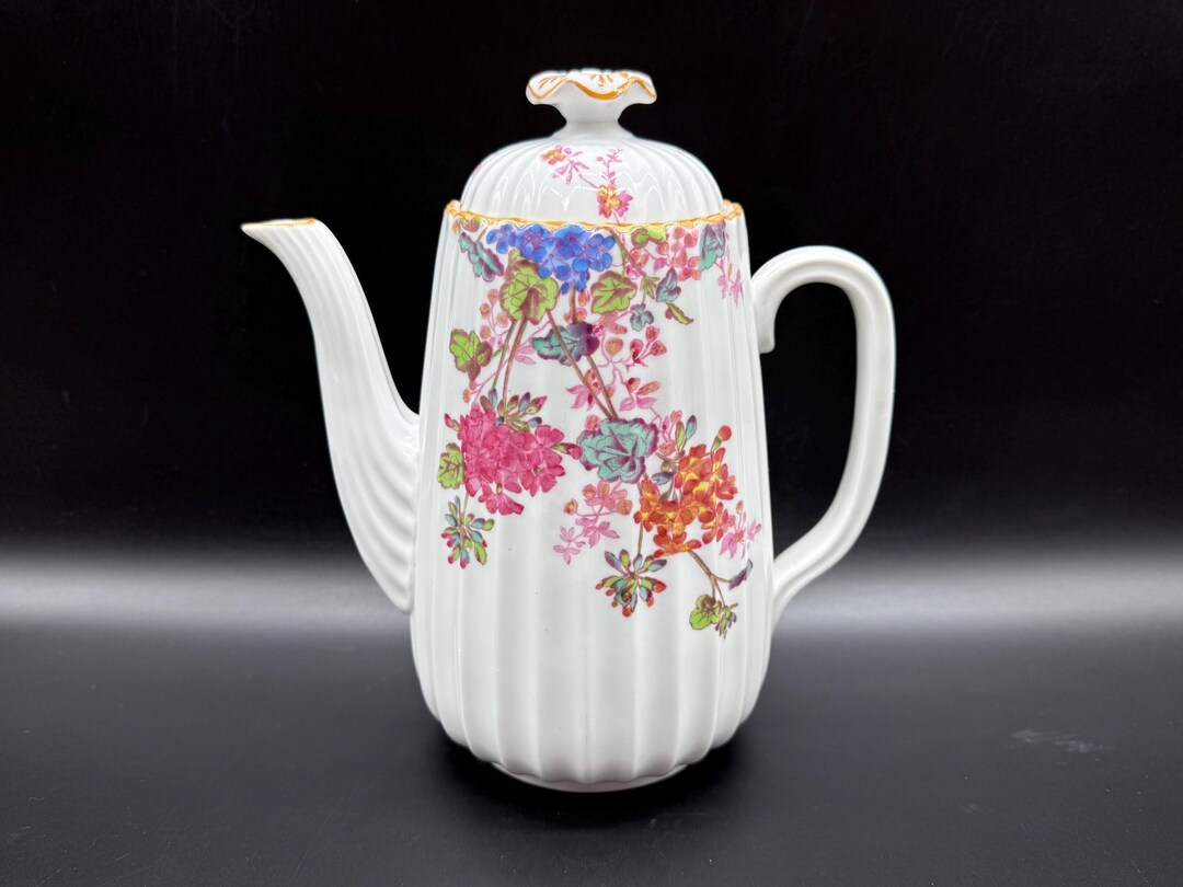Spode Copeland Chelsea Garden Coffee Pot Bone China England - Etsy