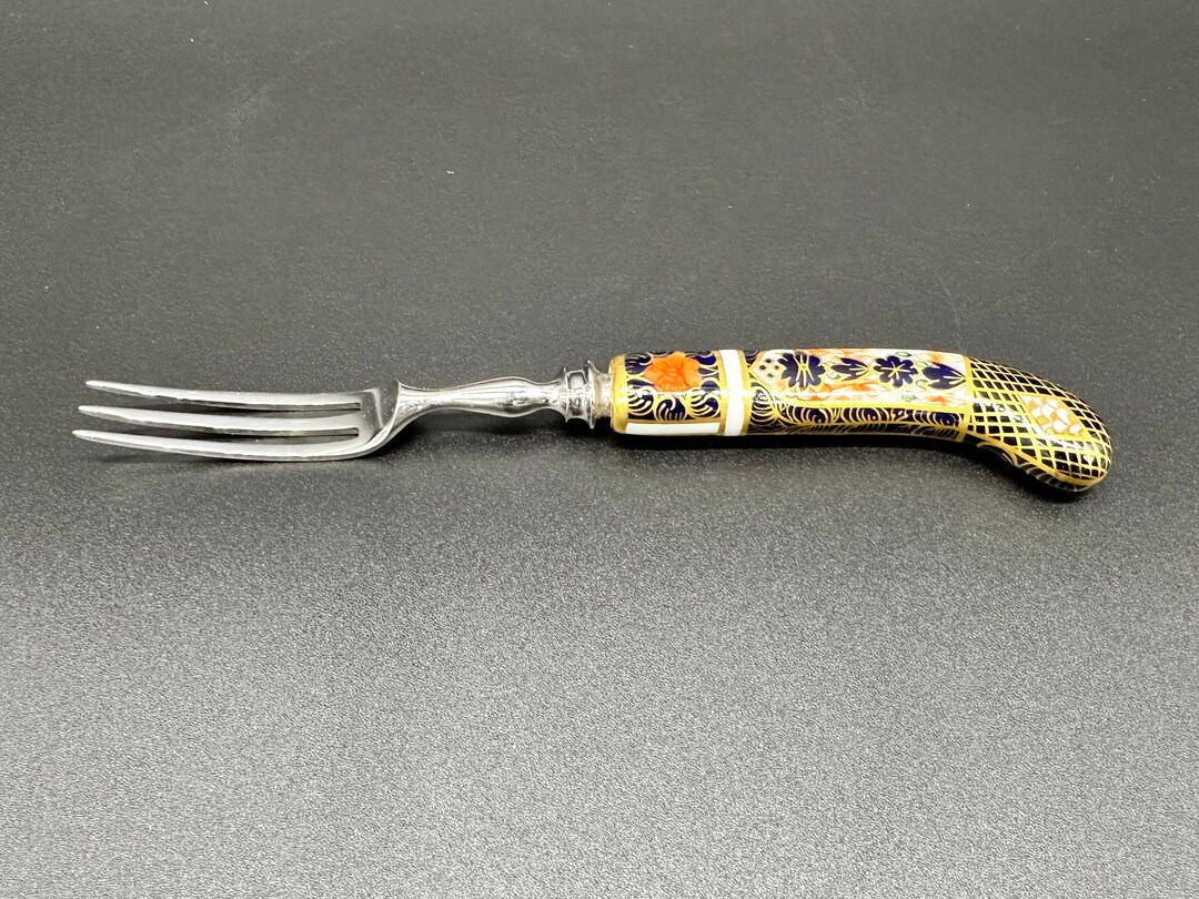 Royal Crown Derby Old Imari Fruit Fork(s) Bone China England - Etsy