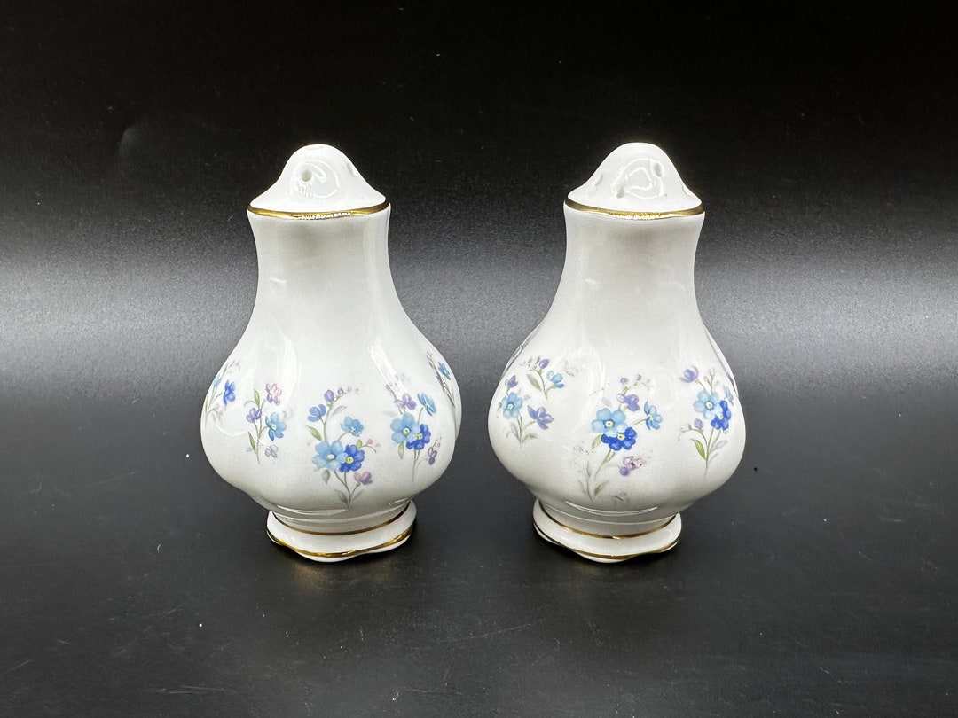 Royal Albert Memory Lane Salt Pepper Shakers Set Bone China England - Etsy