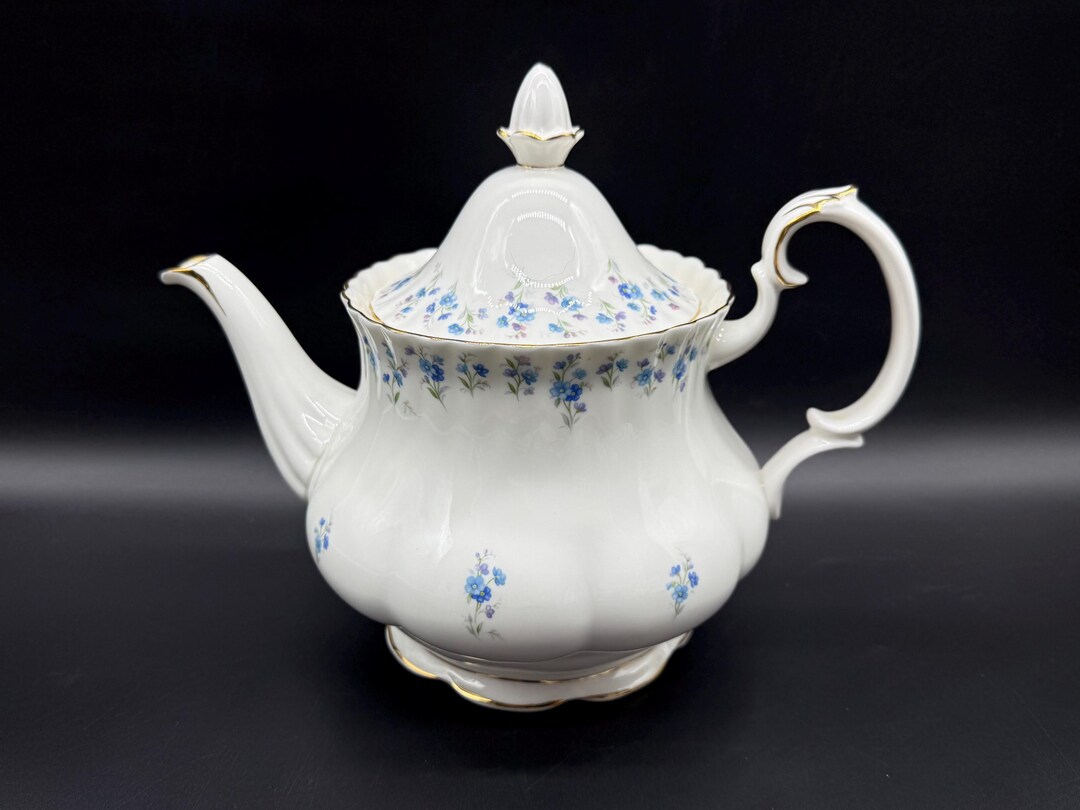 Royal Albert Memory Lane Large Teapot Bone China England - Etsy