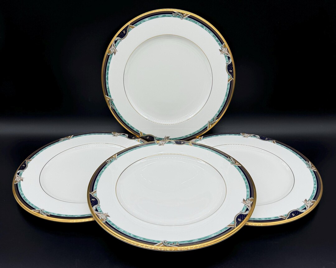 Noritake 4718 Paris Opera Dinner Plates(set of 4) Bone China Japan - Etsy