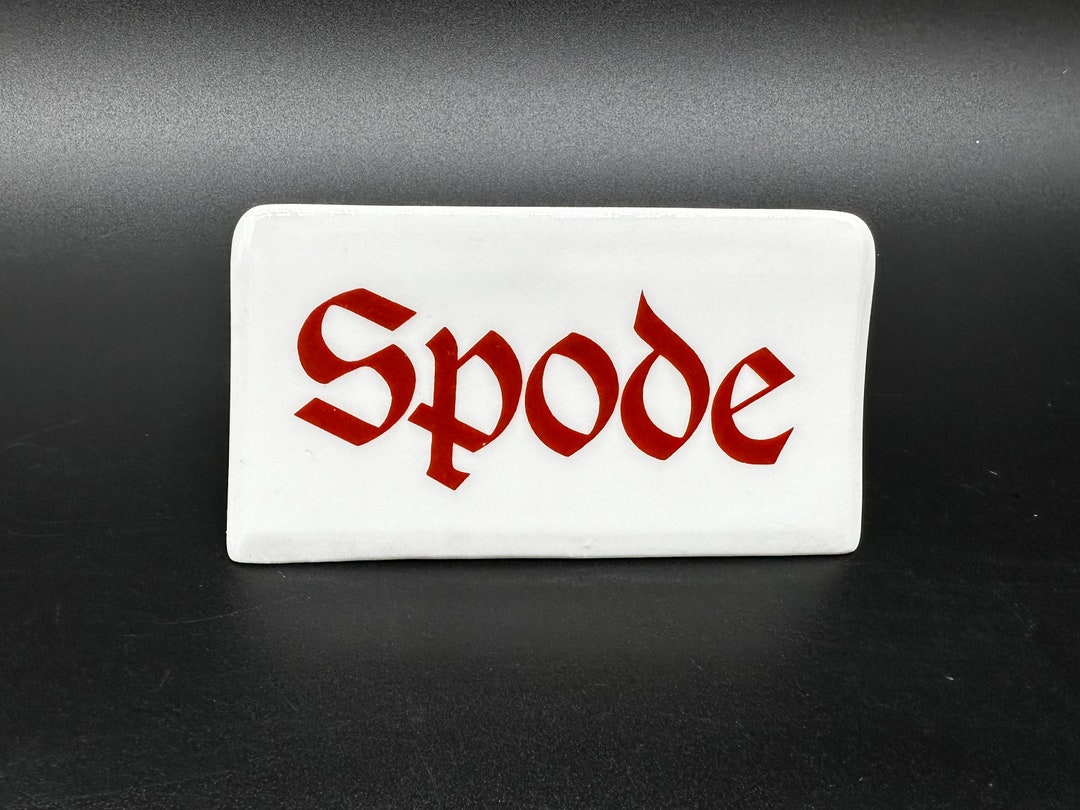 Spode Bone China Advertising Display Sign Plaque England - Etsy