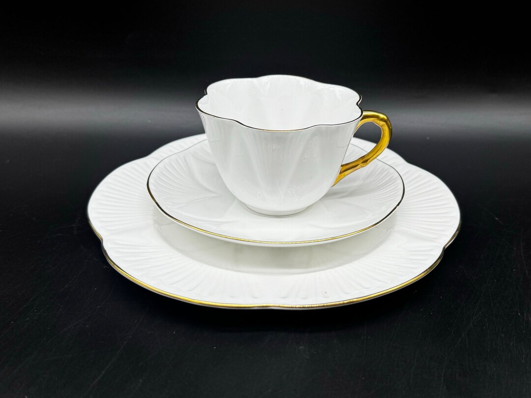 Shelley Regency Tea Trio Set Bone China England - Etsy