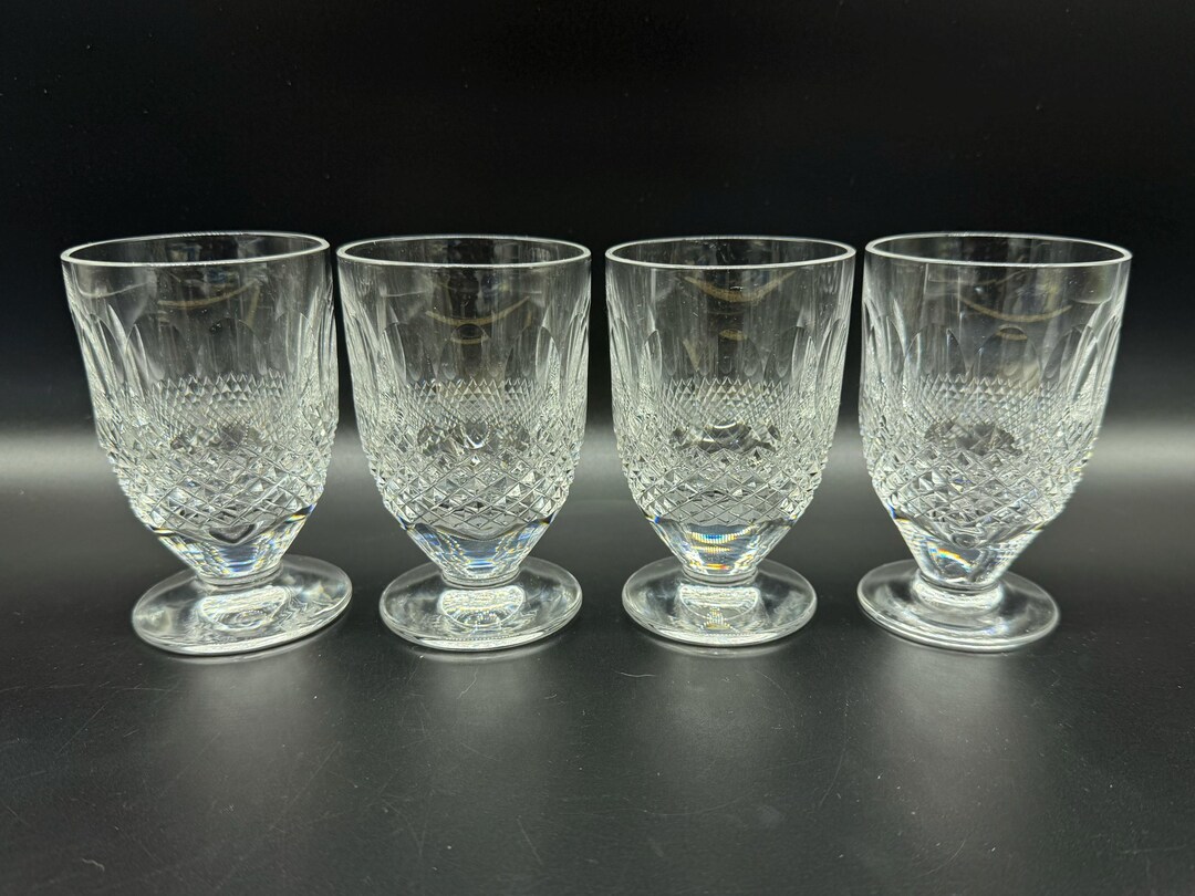 Waterford Colleen 3 7/8" Juice Glasses (set of 4) Irish Crystal - Etsy
