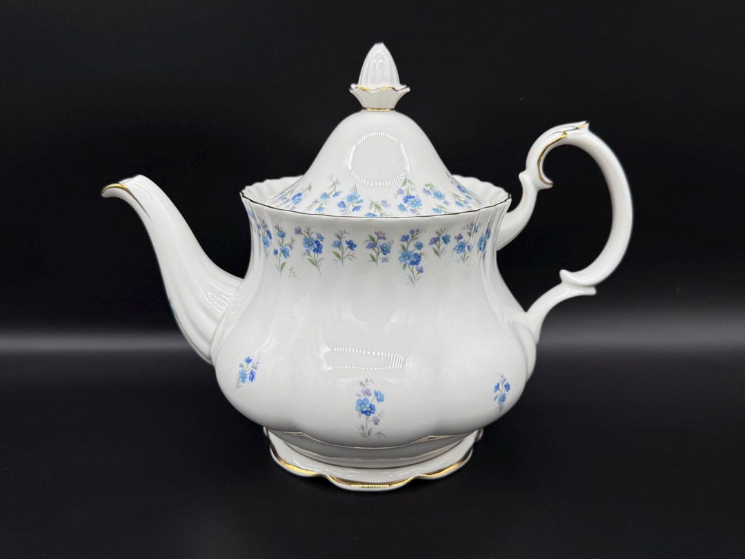 Royal Albert Memory Lane Large Teapot Bone China England - Etsy