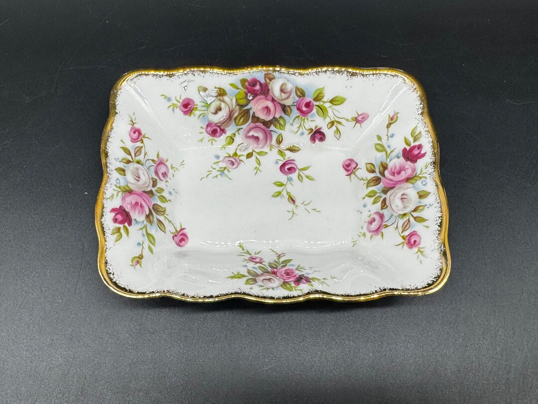 Royal Albert Cottage Garden Rectangle Dish Bone China England - Etsy