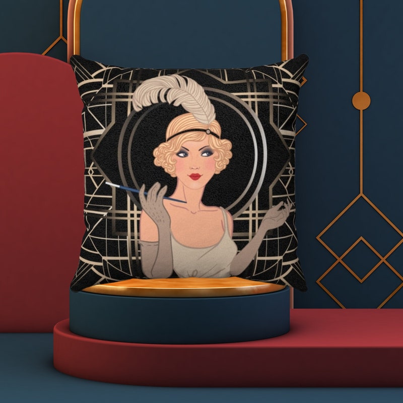 Art Deco Pillow - Etsy