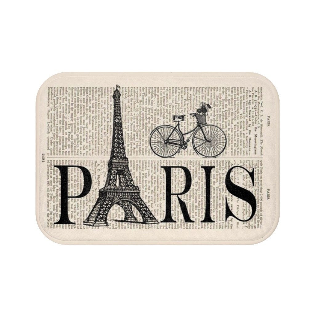 French Themed Bathroom Rugs - Etsy