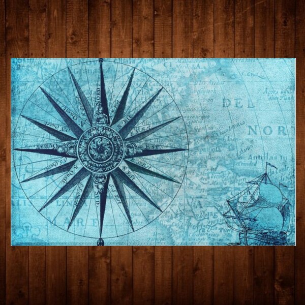 Nautical Rug - Etsy
