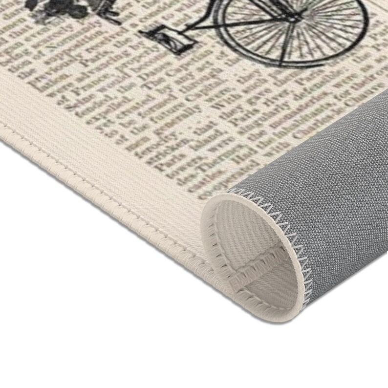 Area Rugs French rug Paris theme rug Paris theme mat | Etsy