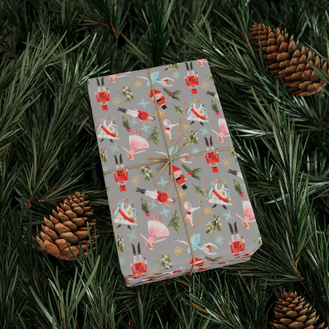 Wrapping Papers Nutcracker Wrapping Paper Christmas Wrapping - Etsy