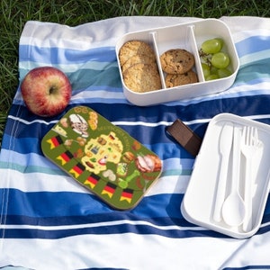 Bento Lunch Box Lunch Box German Food Bright German Lunch - Etsy