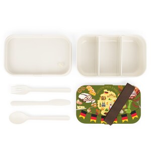 Bento Lunch Box Lunch Box German Food Bright German Lunch - Etsy
