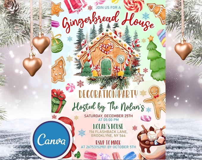 Gingerbread House Paper Plates, Gingerbread Party, Gingerbread House ...