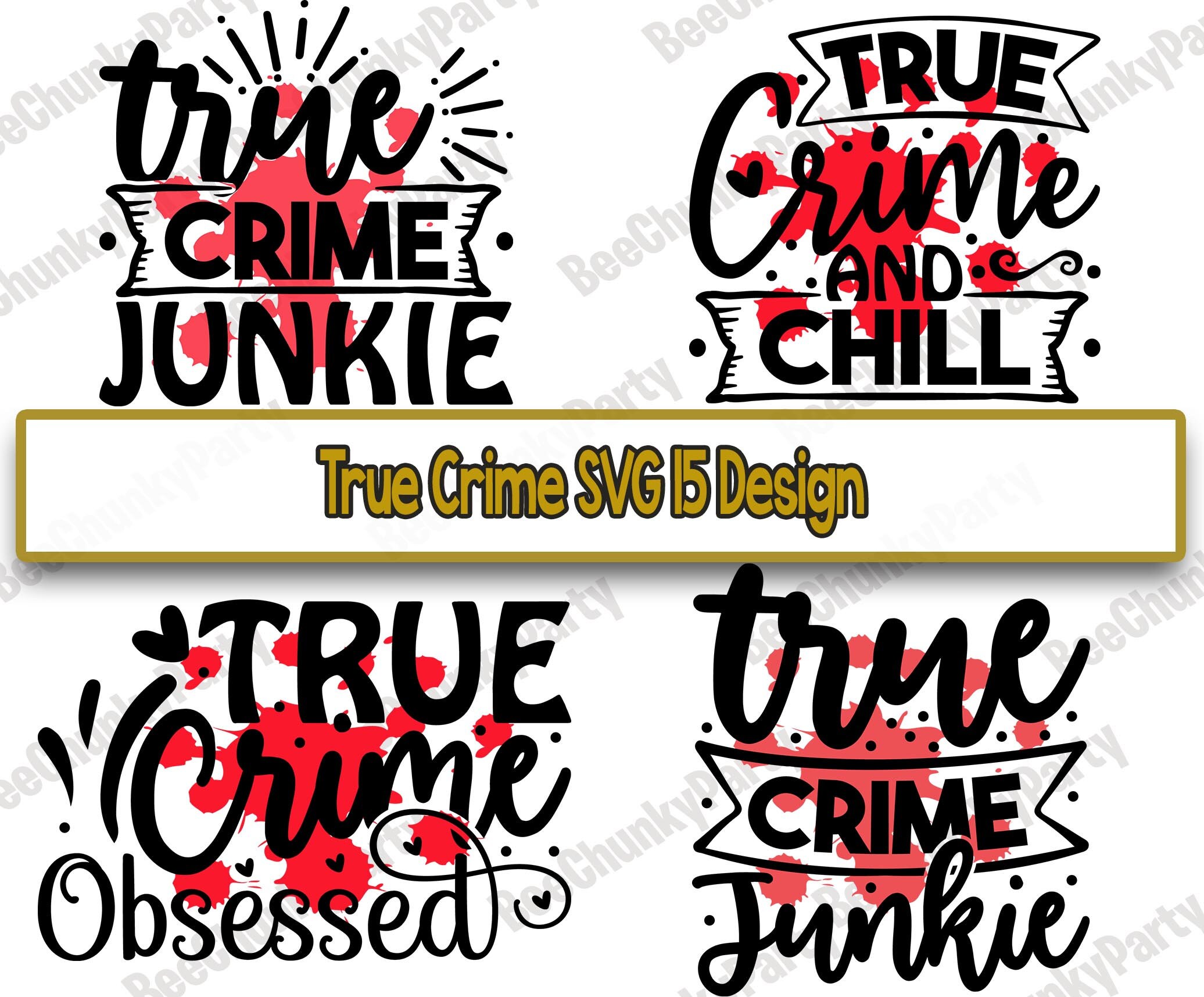 Paquete SVG True Crime Crime Show svg, True Crime Shirt svg, True Crime ...