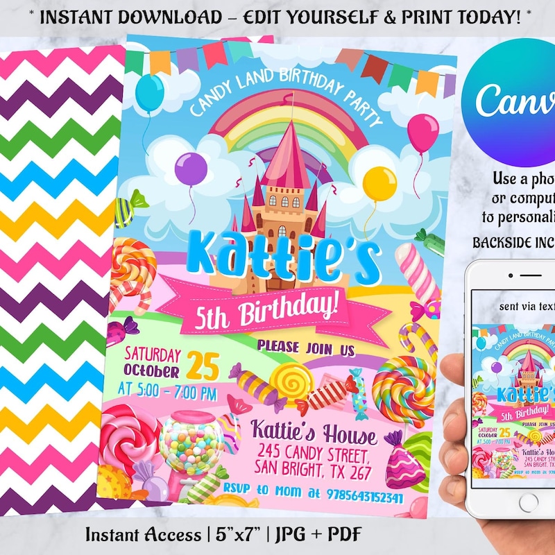 Candyland Baby Shower - Etsy