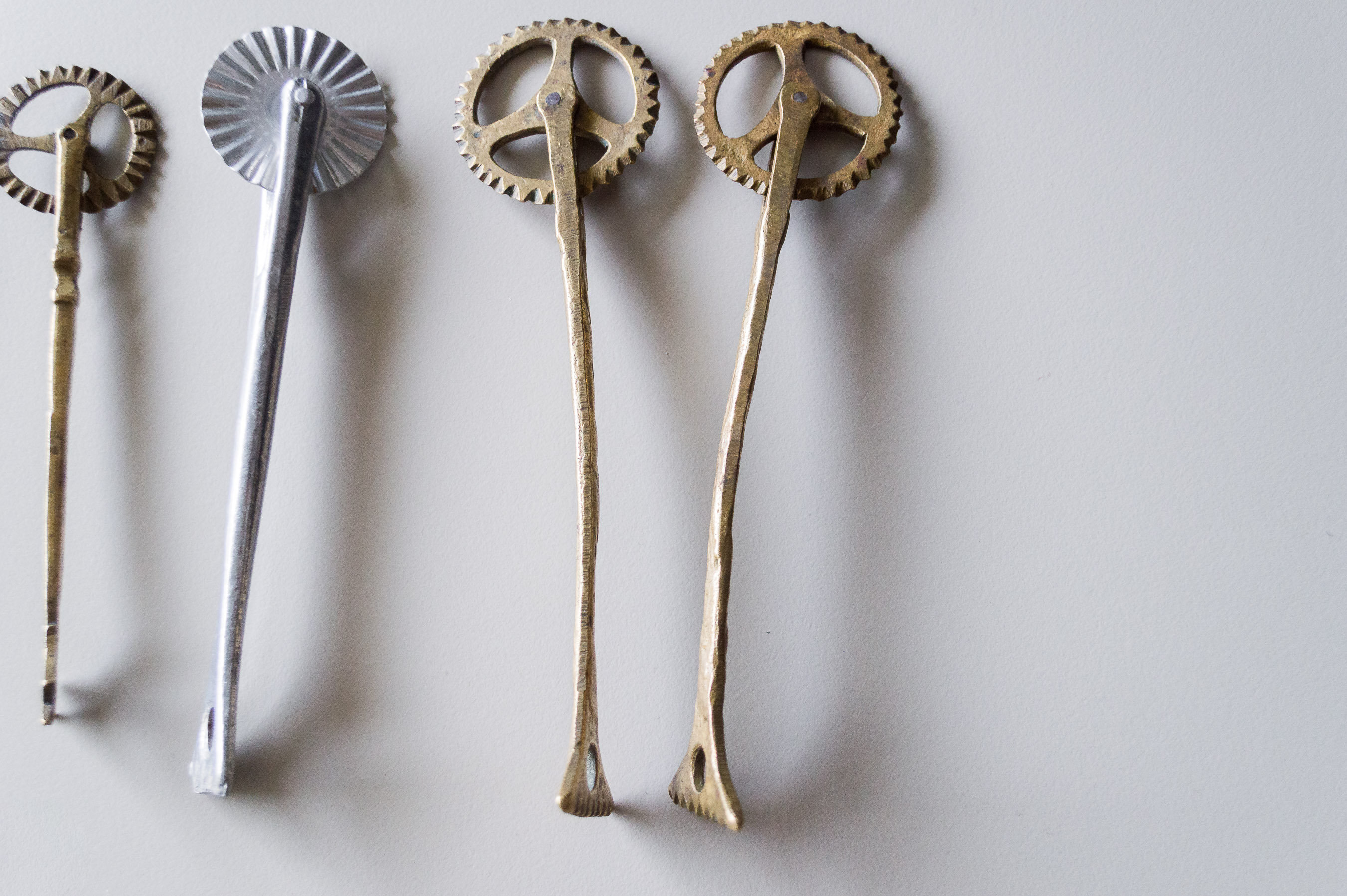 Pastry Cutter Pie Crimper Antique Brass Food Photo Prop - Etsy