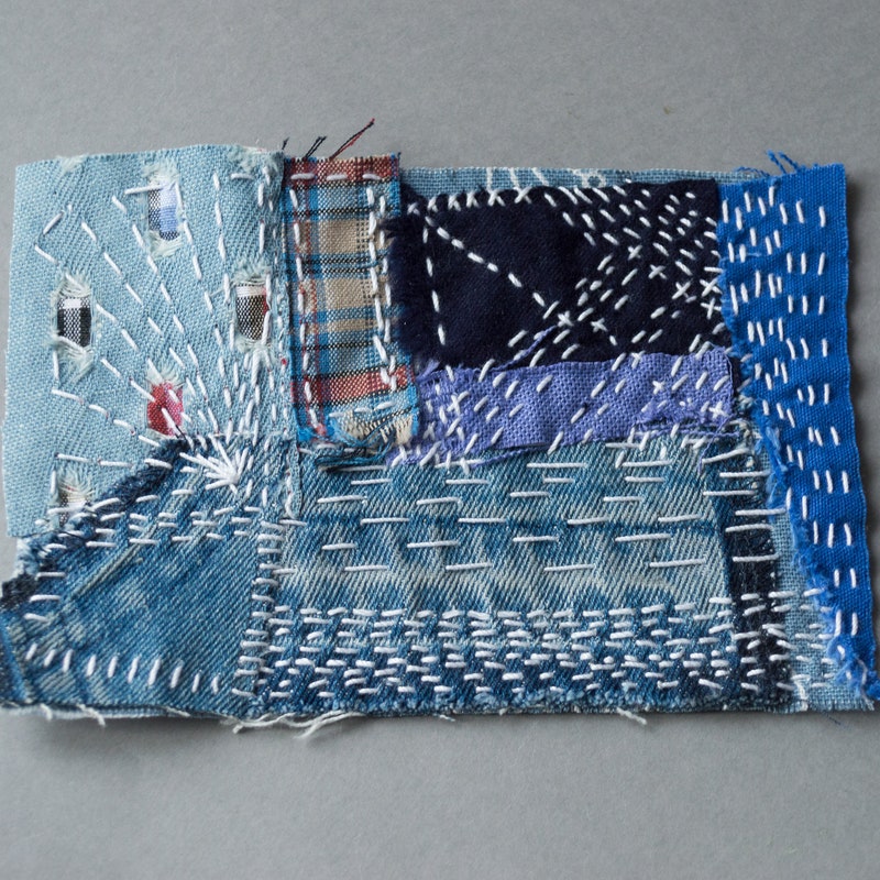 Sashiko Patch - Etsy