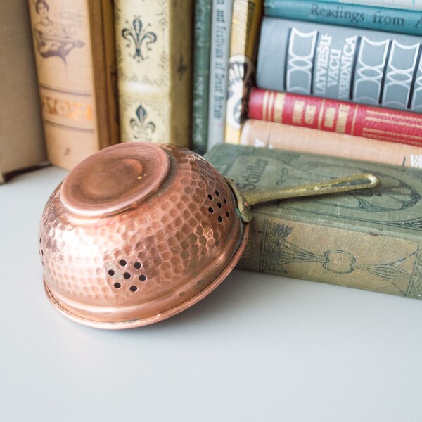 Copper Colander - Etsy