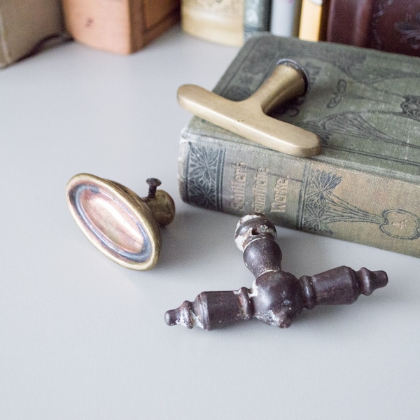 Antique Window Pulls Brass - Etsy