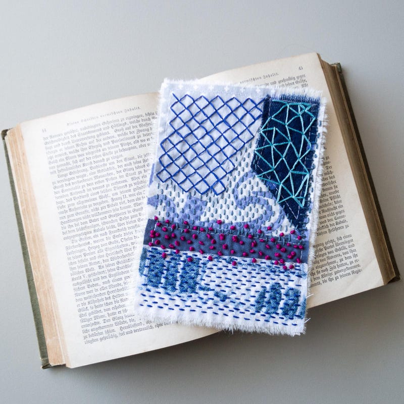 Sashiko Patch - Etsy