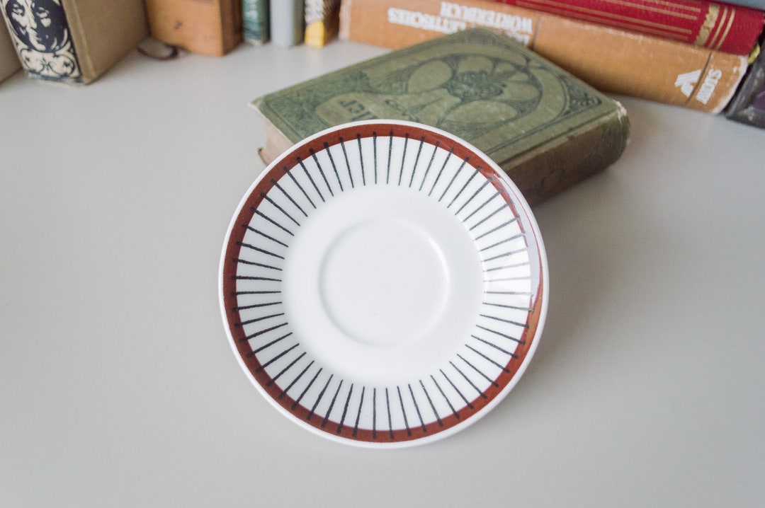 Spisa Ribb Saucer Stig Lindberg Design Gustavsberg Sweden Collectible ...