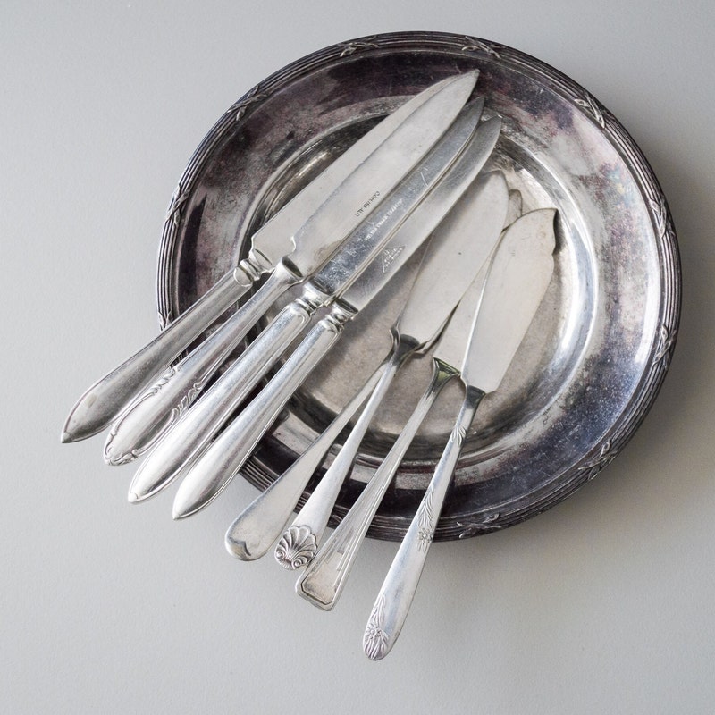 Silver Butter Knives - Etsy Canada