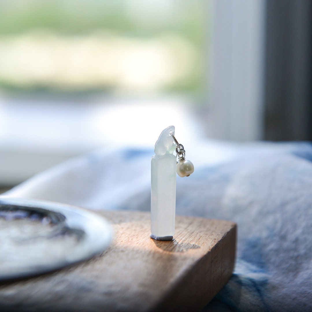 Natural Type A Burma Jadeite Jade Chinese Frog Seal Chop 925 Sterling ...