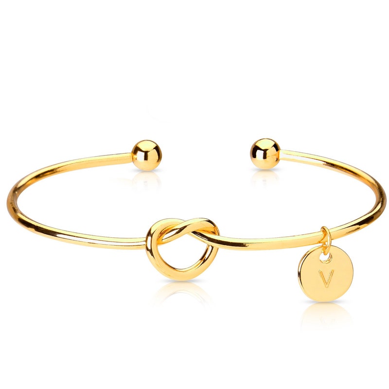 Gold Knot Bracelet - Etsy