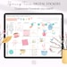 300 Spring Time Digital Planner Sticker Set March April May - Etsy