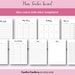 Music Teacher Planner Printable Musician Journal Piano - Etsy Canada