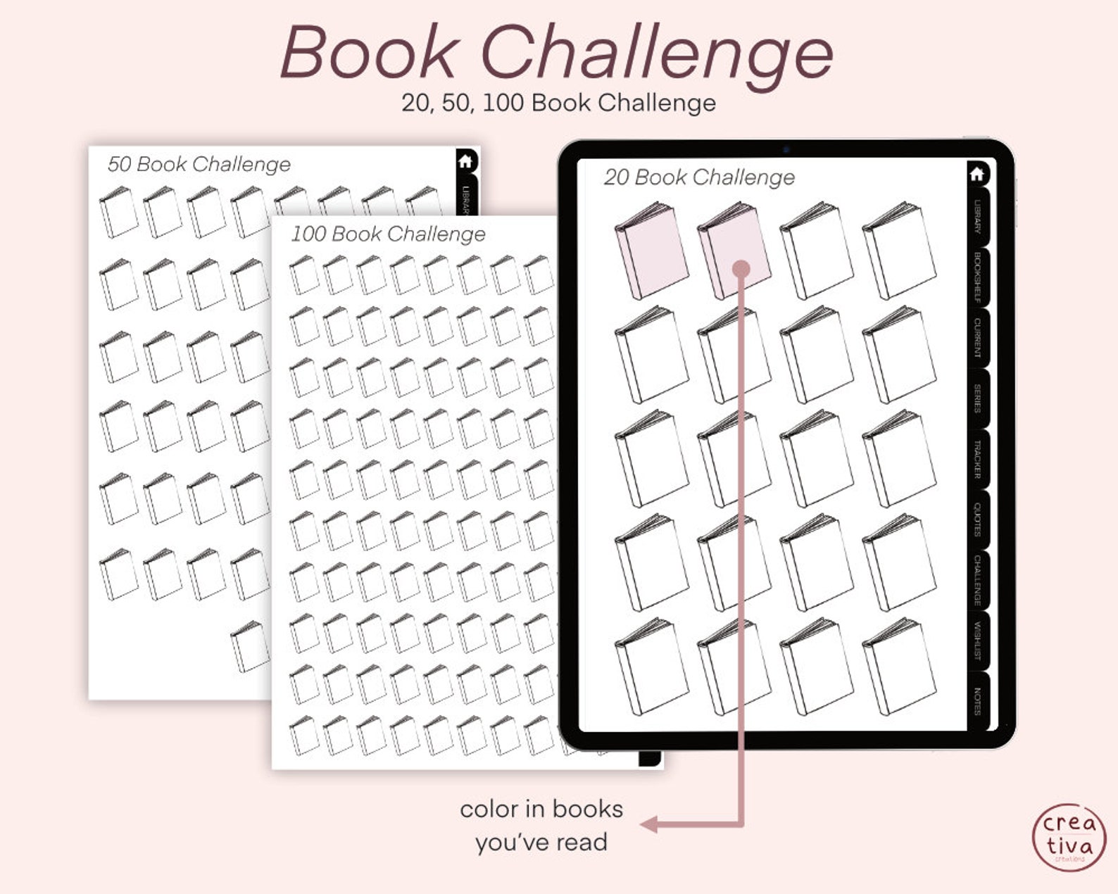 Digital Reading Journal Book Review Digital Library Hyperlinked ...