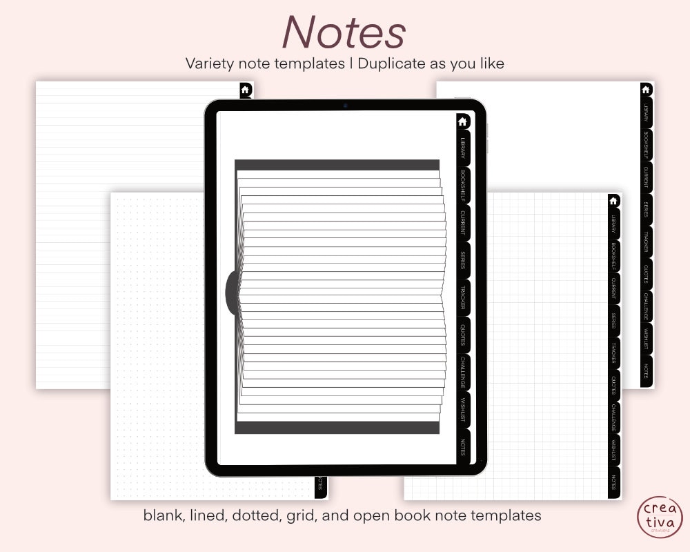 Digital Reading Journal Book Review Digital Library Hyperlinked ...