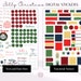 400 Jolly Christmas Digital Planner Sticker Set Icy - Etsy