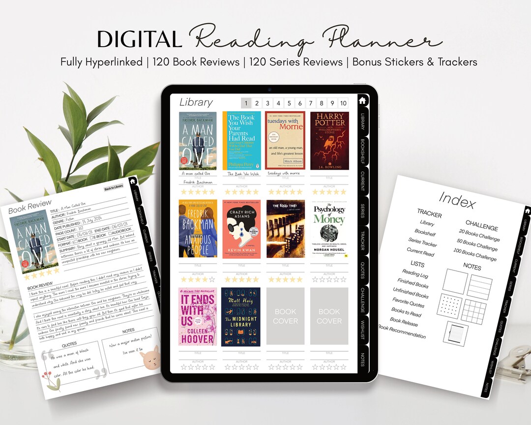 Digital Reading Journal Book Review Digital Library | Hyperlinked ...