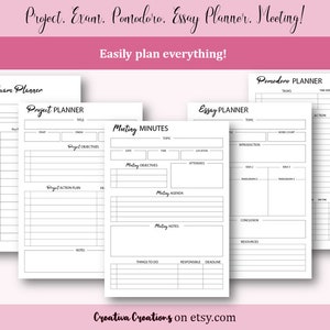 Teacher Planner Printable Teaching Journal Classroom & Private Teacher ...