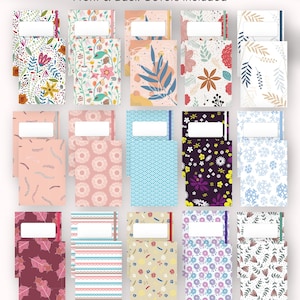 15 Fun Pattern Digital Notebook Covers | Colorful Digital Notebook ...