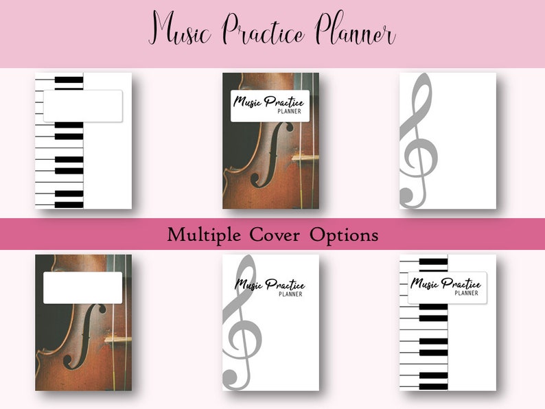 Music Practice Planner Printable Musician Journal Piano - Etsy Canada
