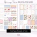 300 Spring Time Digital Planner Sticker Set March April May - Etsy