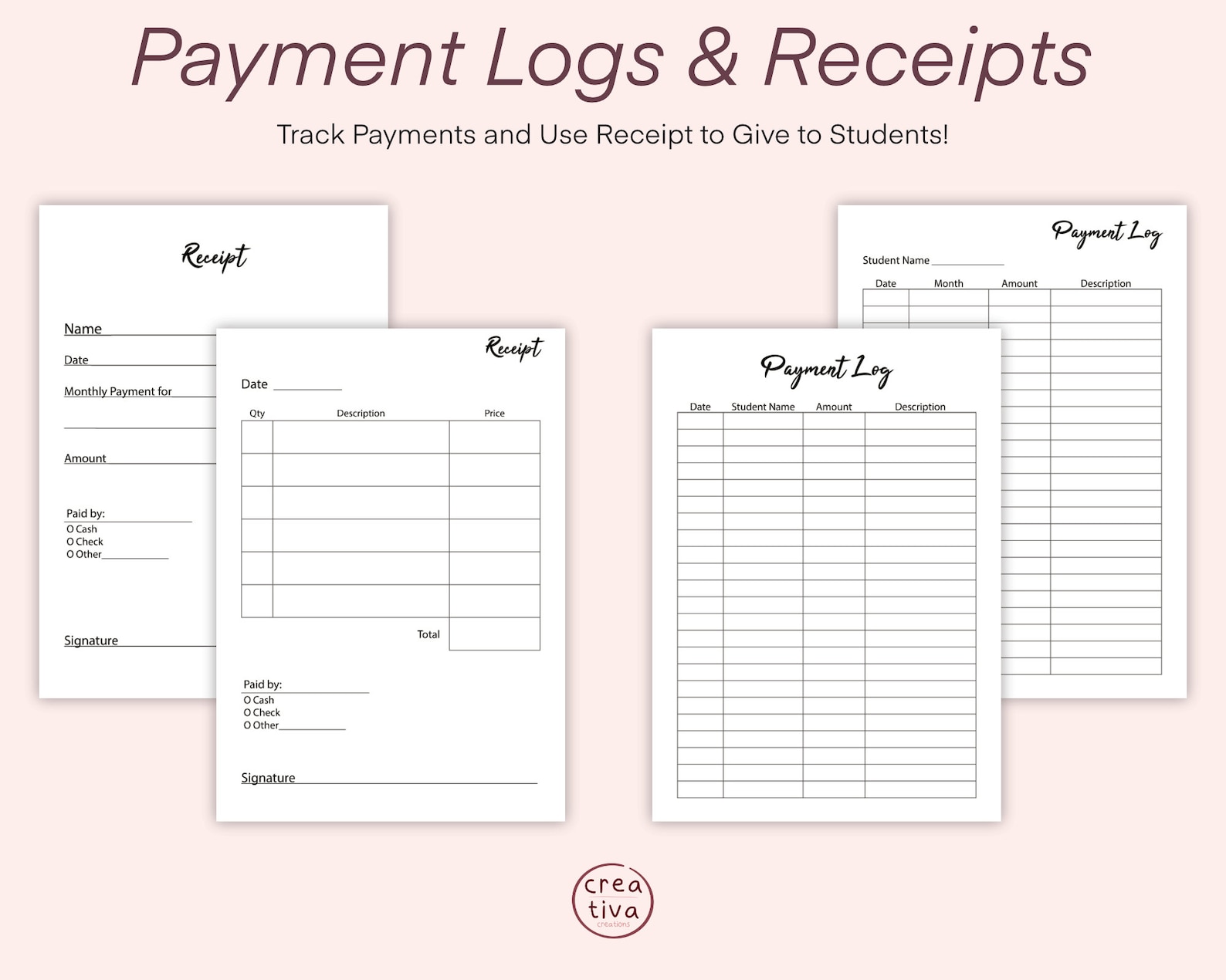 Music Teacher Planner | Lesson & Student Organizer (digital Download ...